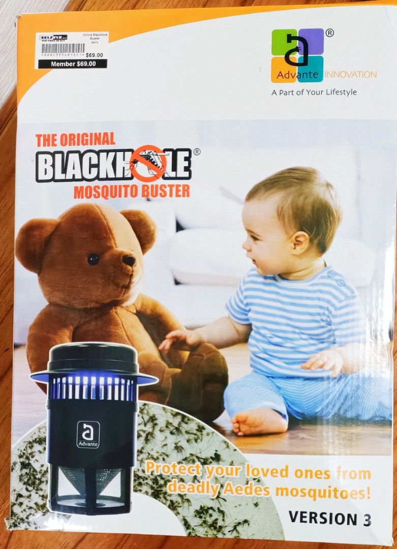 Advante Blackhole Mosquito Buster, Health & Nutrition, Insect Repellent ...