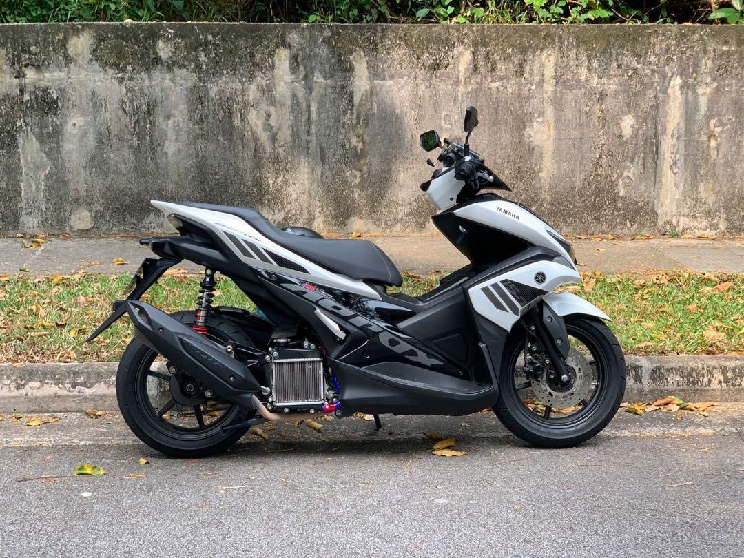Aerox V1 Keyless, Motorcycles, Motorcycles for Sale, Class 2B on Carousell