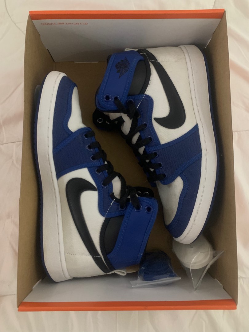Air Jordan 1 KO Storm Blue 8.5 US, Men's Fashion, Footwear, Sneakers on ...
