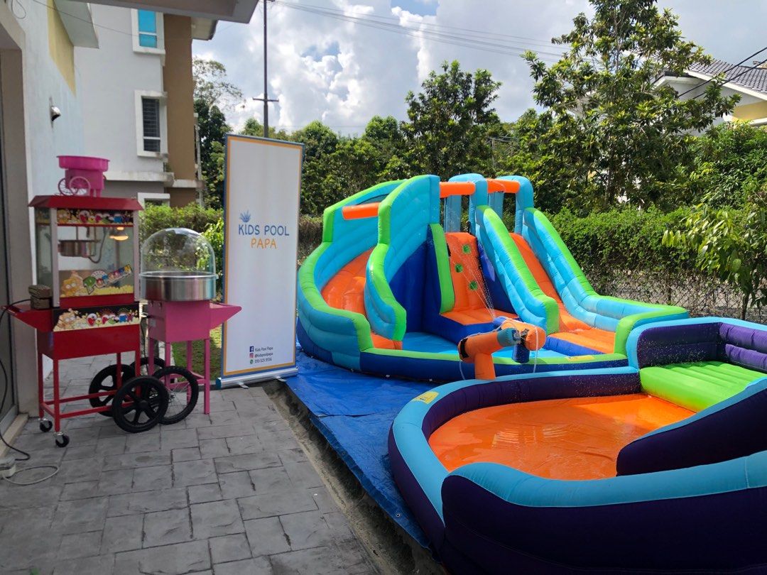 Airmyfun Inflatable Birthday Party Kids Pool Kolam Budak Murah Water ...