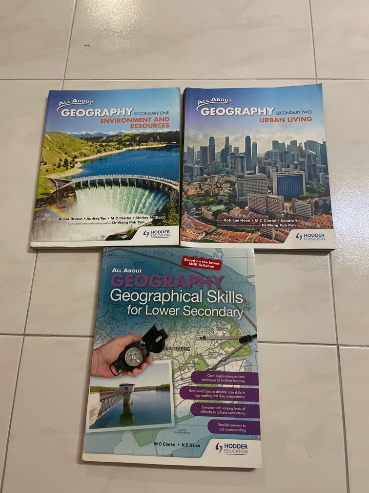 All About Geography lower sec textbooks, Hobbies & Toys, Books ...