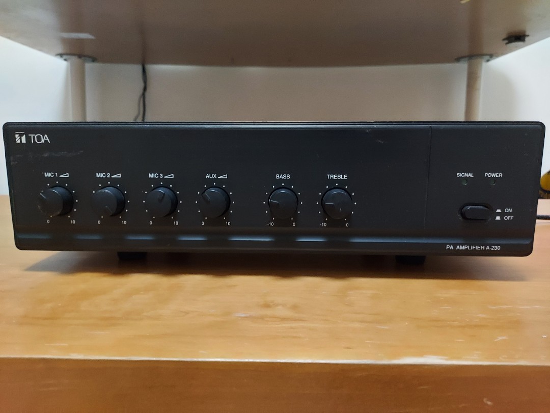 Amplifier TOA- PA Amplifier, Audio, Soundbars, Speakers & Amplifiers on ...