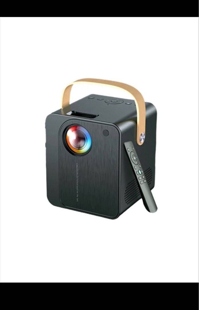 Android Wireless Projector HD 1080P 4K Supported Mirroring Wireless LED ...