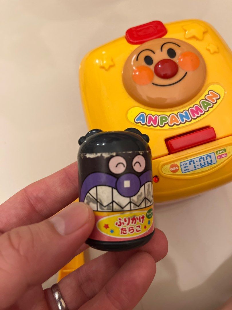 Anpanman rice cooker with rice and spatula, Hobbies & Toys, Toys ...