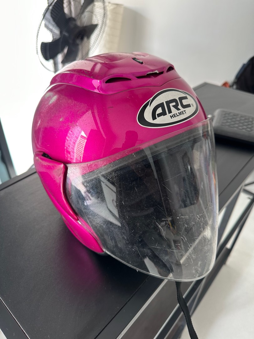 ARC Helmet, Motorcycles, Motorcycle Apparel on Carousell