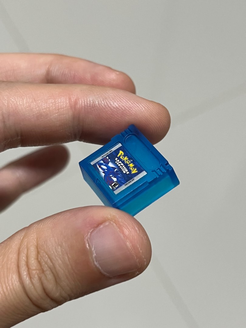 Artisan Keycap Mechanical Keyboard Pokemon Sapphire Nintendo Gameboy ...