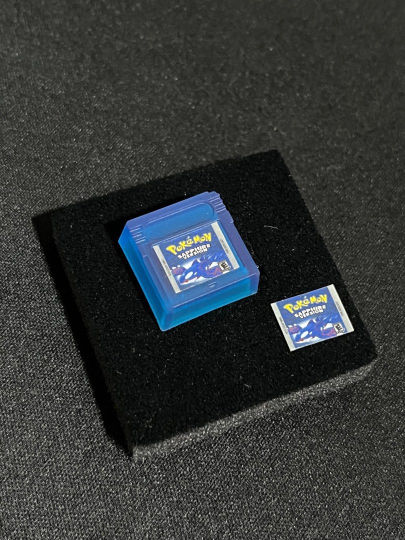 Artisan Keycap Mechanical Keyboard Pokemon Sapphire Nintendo Gameboy ...