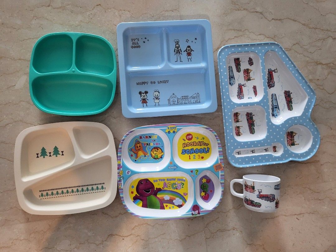 Assorted Plates for Children, Babies & Kids, Nursing & Feeding, Weaning ...