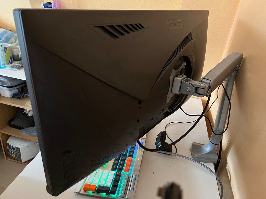 Asus rog monitor pg348q, Computers & Tech, Desktops on Carousell