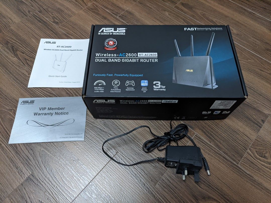 Asus RT-AC2600 router, Computers & Tech, Parts & Accessories ...