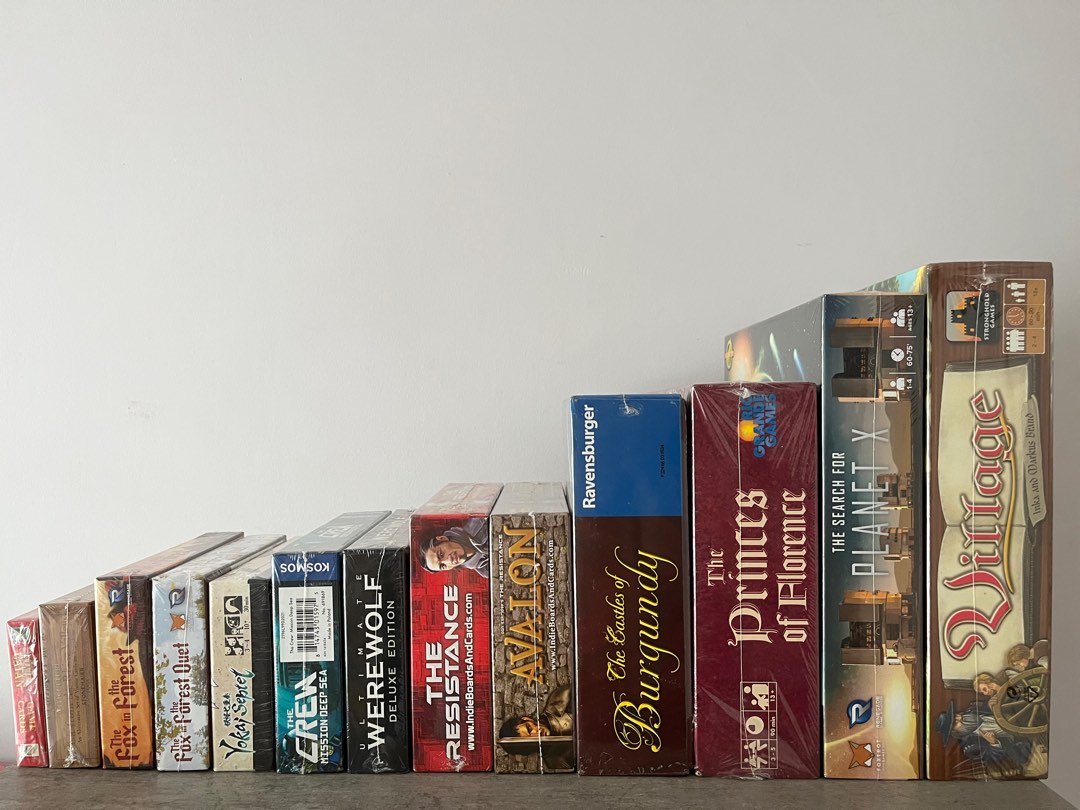 (authentic) board games - The Crew / Fox in the Forest / Princes of ...