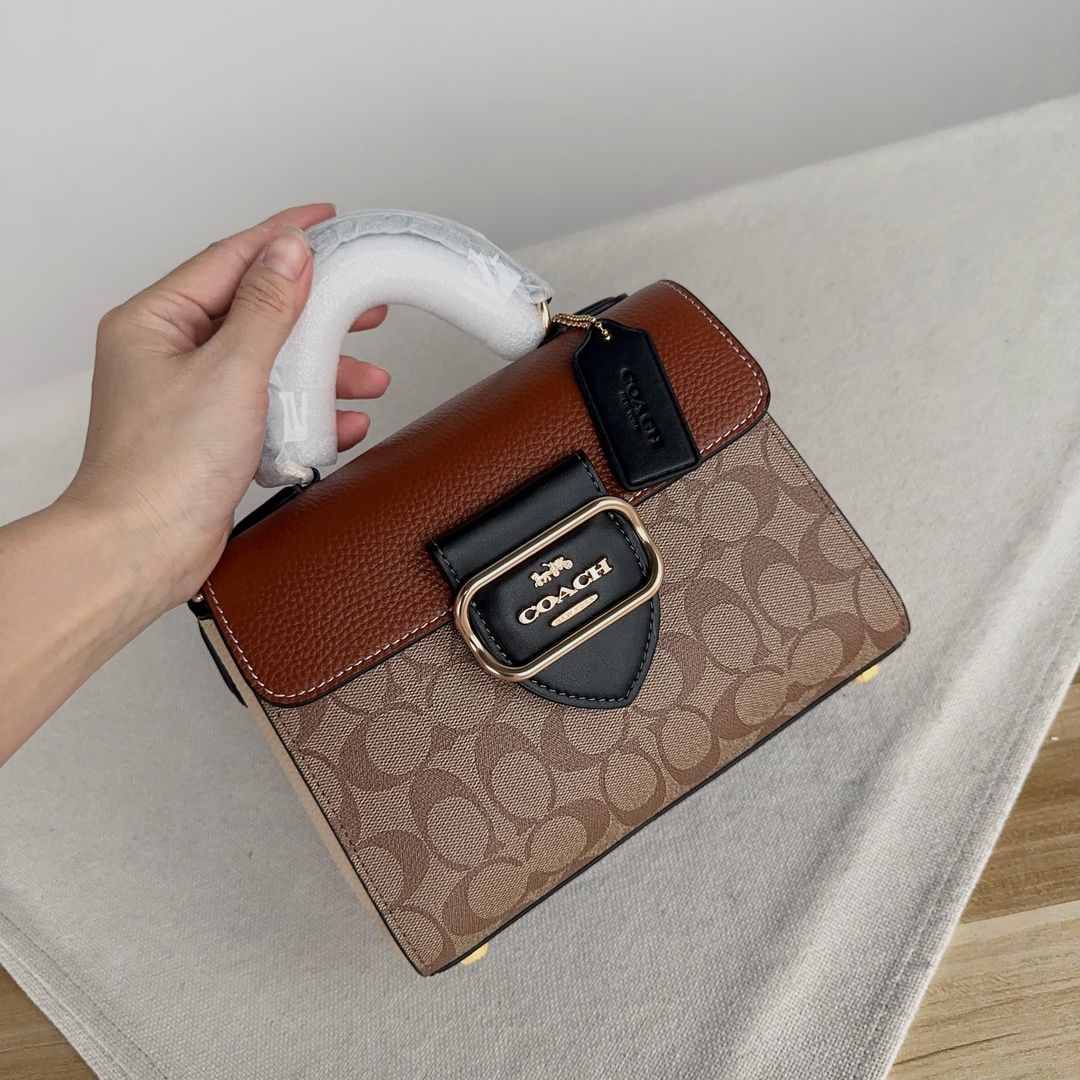 Authentic coach CE569 Morgan Tophandle modern retro style has a classic ...
