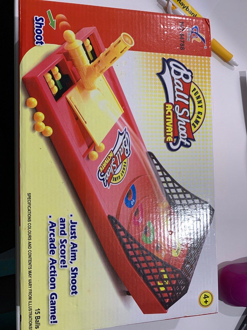Ball Shoot Game, Hobbies & Toys, Toys & Games on Carousell