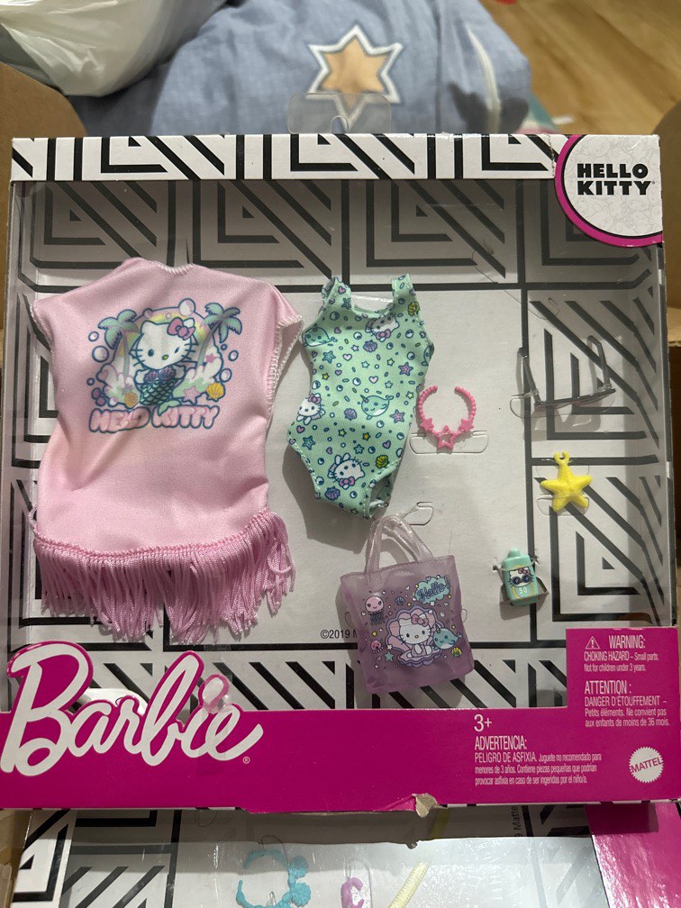 Barbie Doll Clothes: Hello Kitty & Friends Fashion Pack, Hobbies & Toys ...