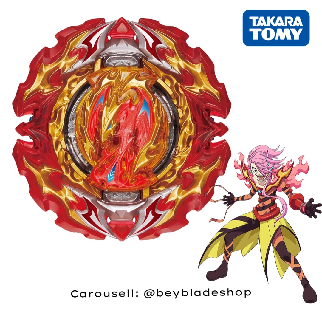 Beyblade Burst DB Quadrive Prominence Phoenix Tapered Metal Universe-10 ...