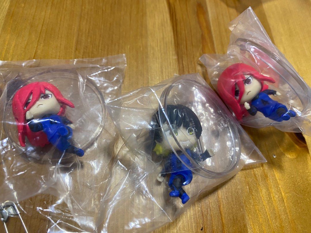 Blue lock mini figurines:Chigiri Hyoma,Bachira meguru, Hobbies & Toys ...