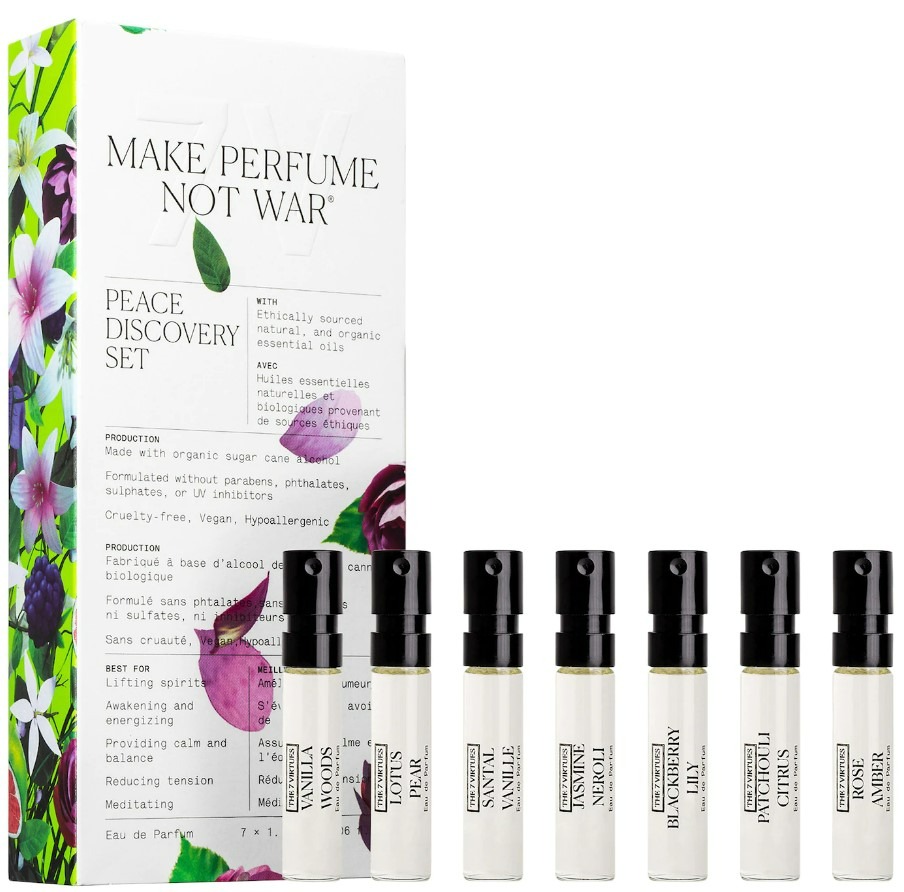 BNIB The 7 Virtues Peace Perfume Discovery Set, Beauty & Personal Care, Fragrance & Deodorants ...