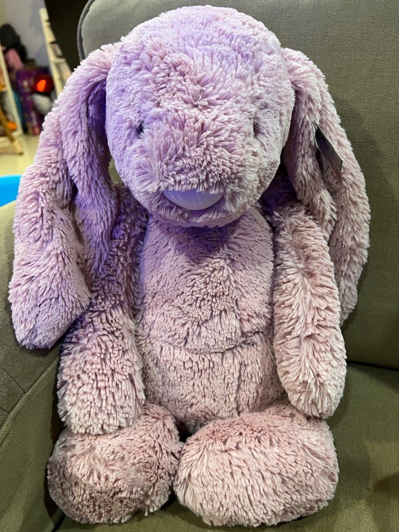 BNWT Jellycat bashful bunny Huge, Hobbies & Toys, Toys & Games on Carousell