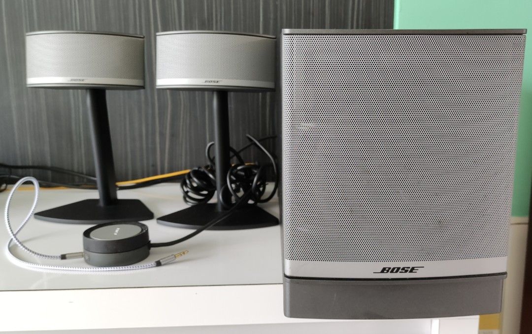 BOSE Companion 5 Multimedia Speaker System, Audio, Soundbars, Speakers ...