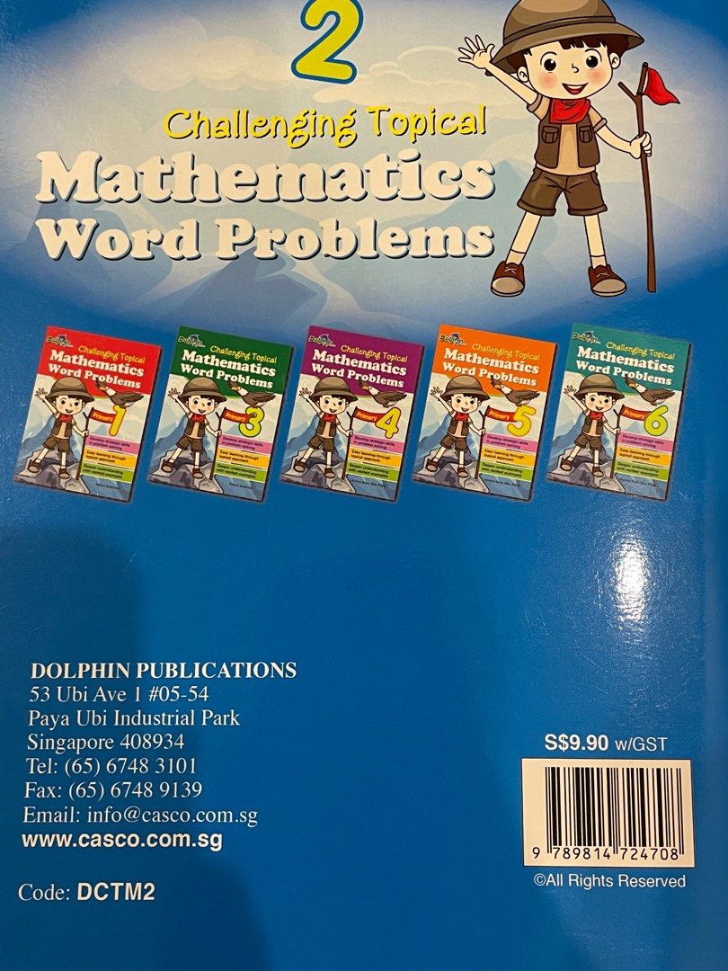 BRAND NEW!! Challenging topics: Math Word Problem (Primary 2), Hobbies ...