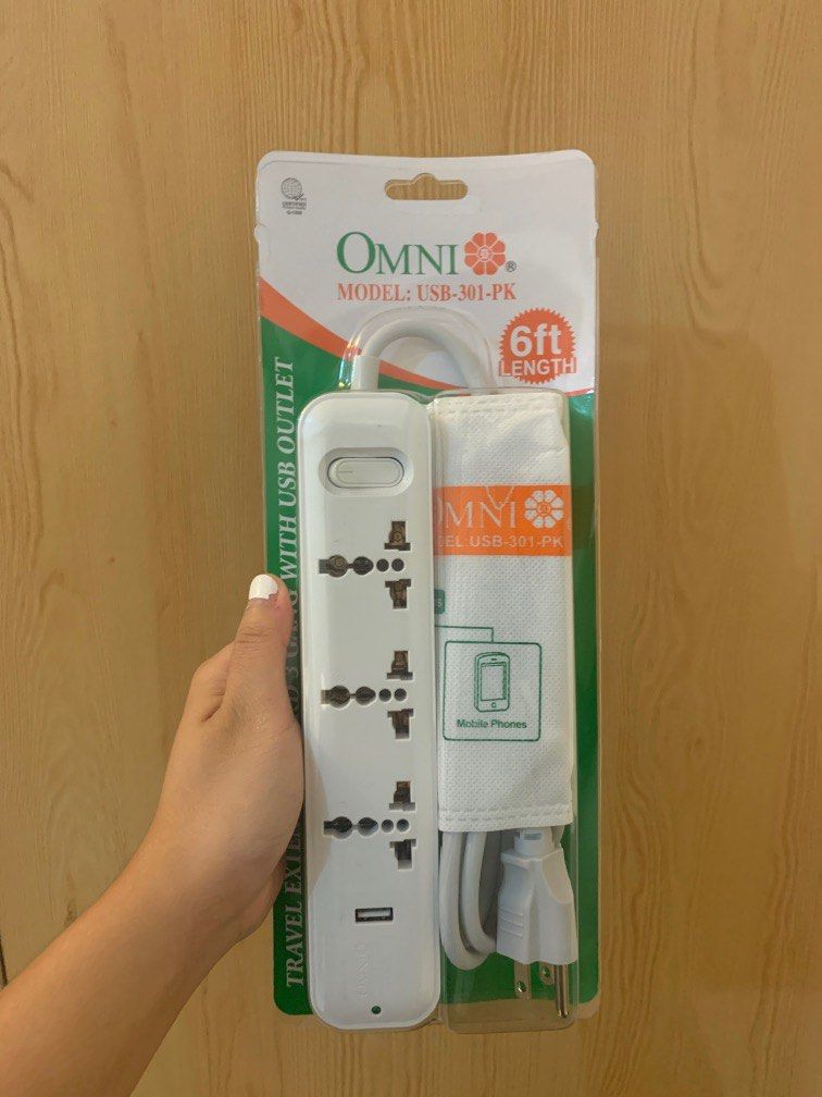 BRAND NEW! Omni Extension Cord 6ft, Computers & Tech, Parts ...