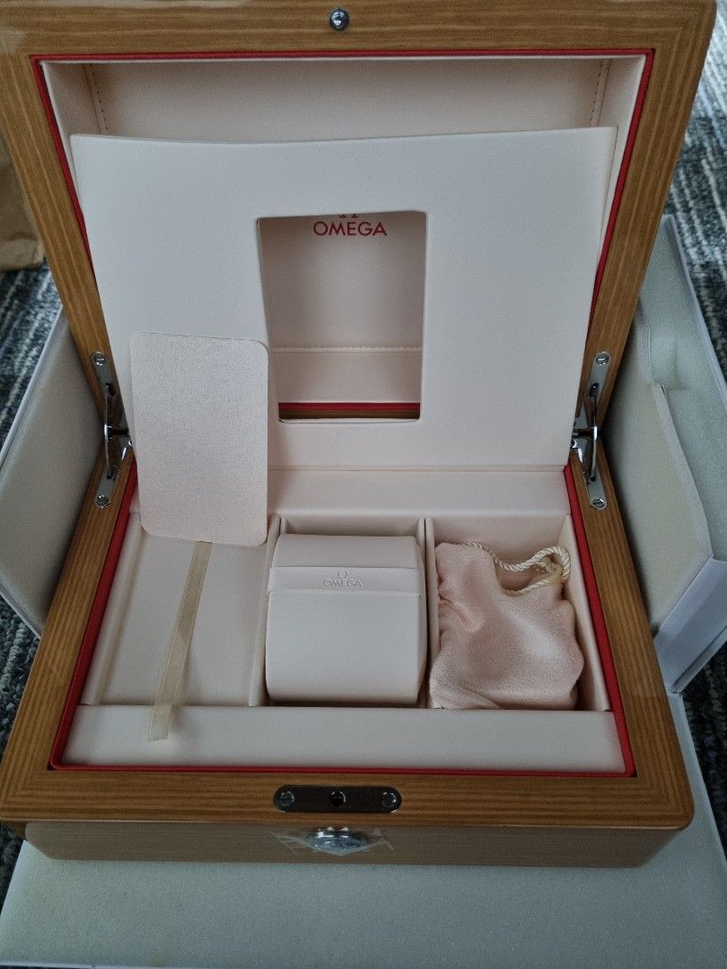 Brand new original omega watch box, Men's Fashion, Watches ...