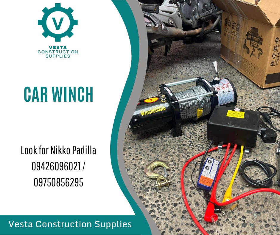 Car Winch, Commercial & Industrial, Construction Tools & Equipment on ...