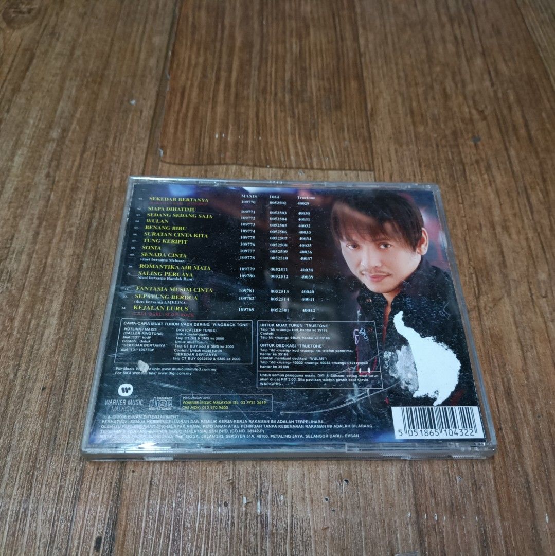 CD IWAN @ 2008 E WAN ENTERTAINMENT/WARNER MUSIC MALAYSIA SDN BHD ...