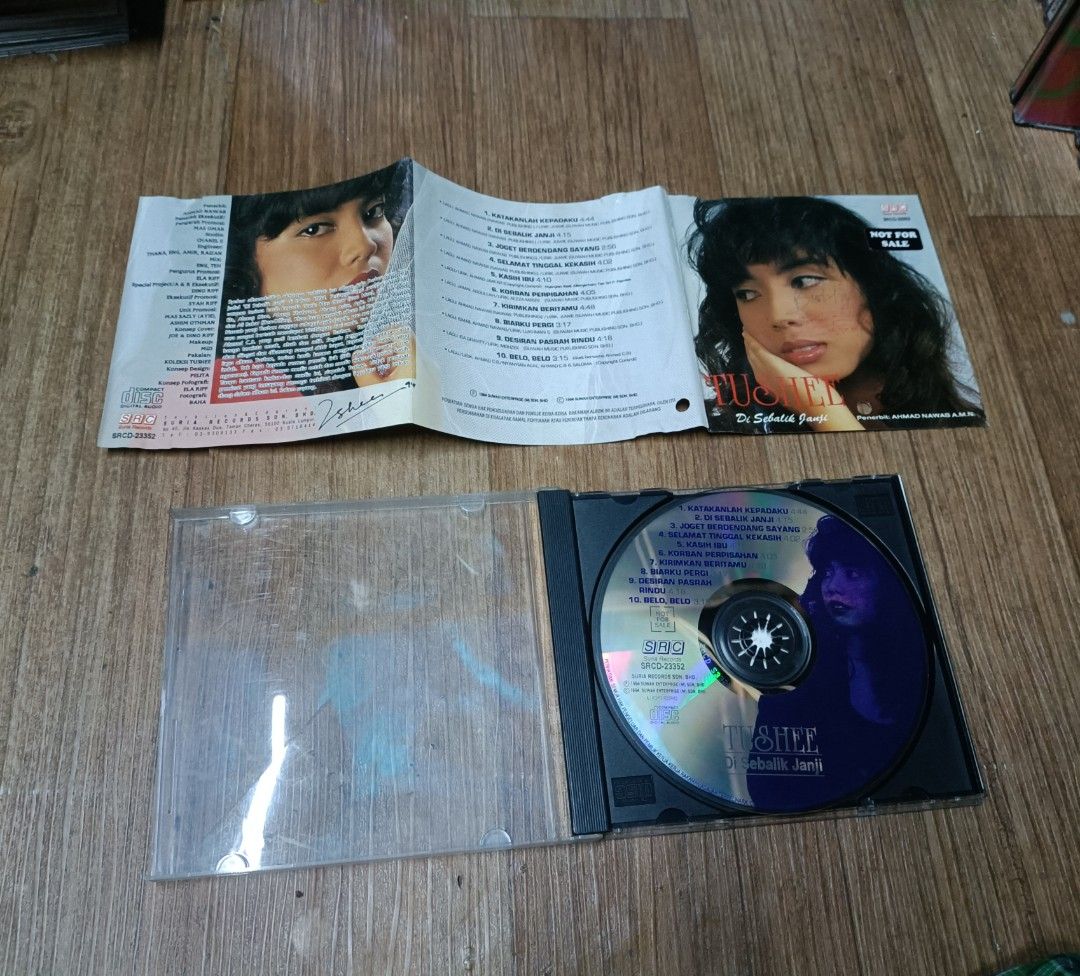 CD TUSHEE Album 1 dan 2 @ 1994/95 SUWAH ENTERPISE M SDN BHD.. (SRC ...