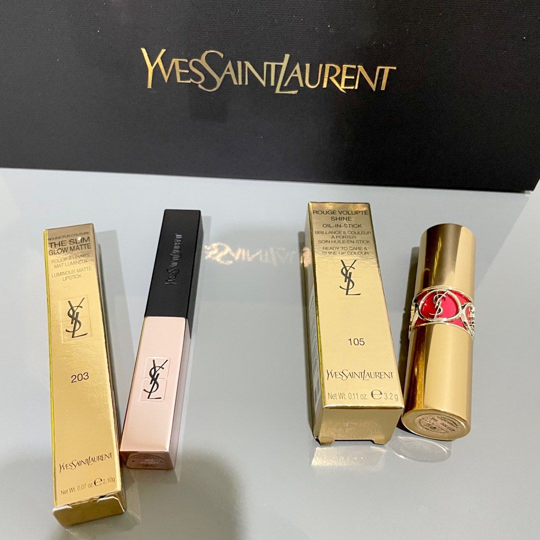 Chanel Lancome dior ysl samples lipstick edp vial, Beauty & Personal Care, Face, Makeup on Carousell