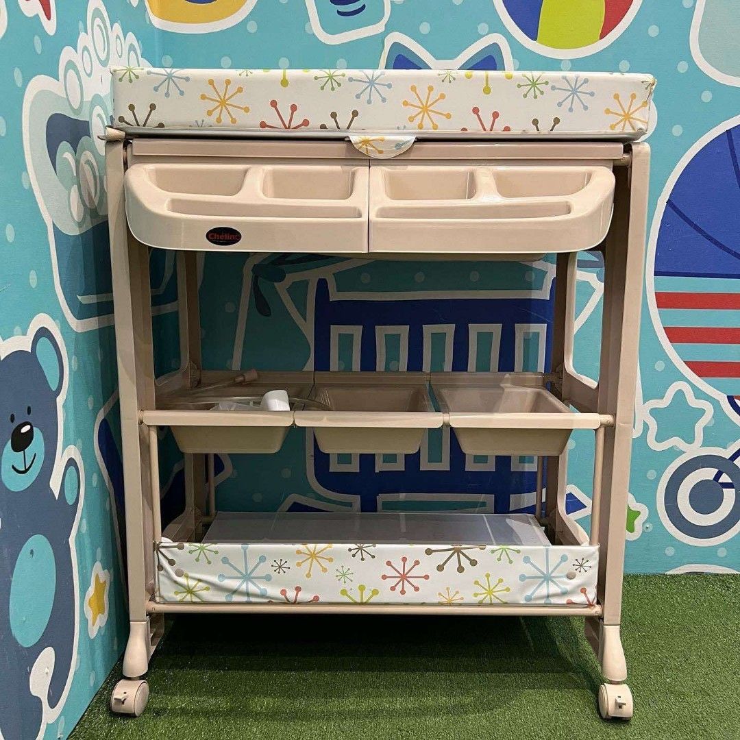 Chelino Prima Rossi Bath & Changing Unit, Babies & Kids, Baby Nursery ...