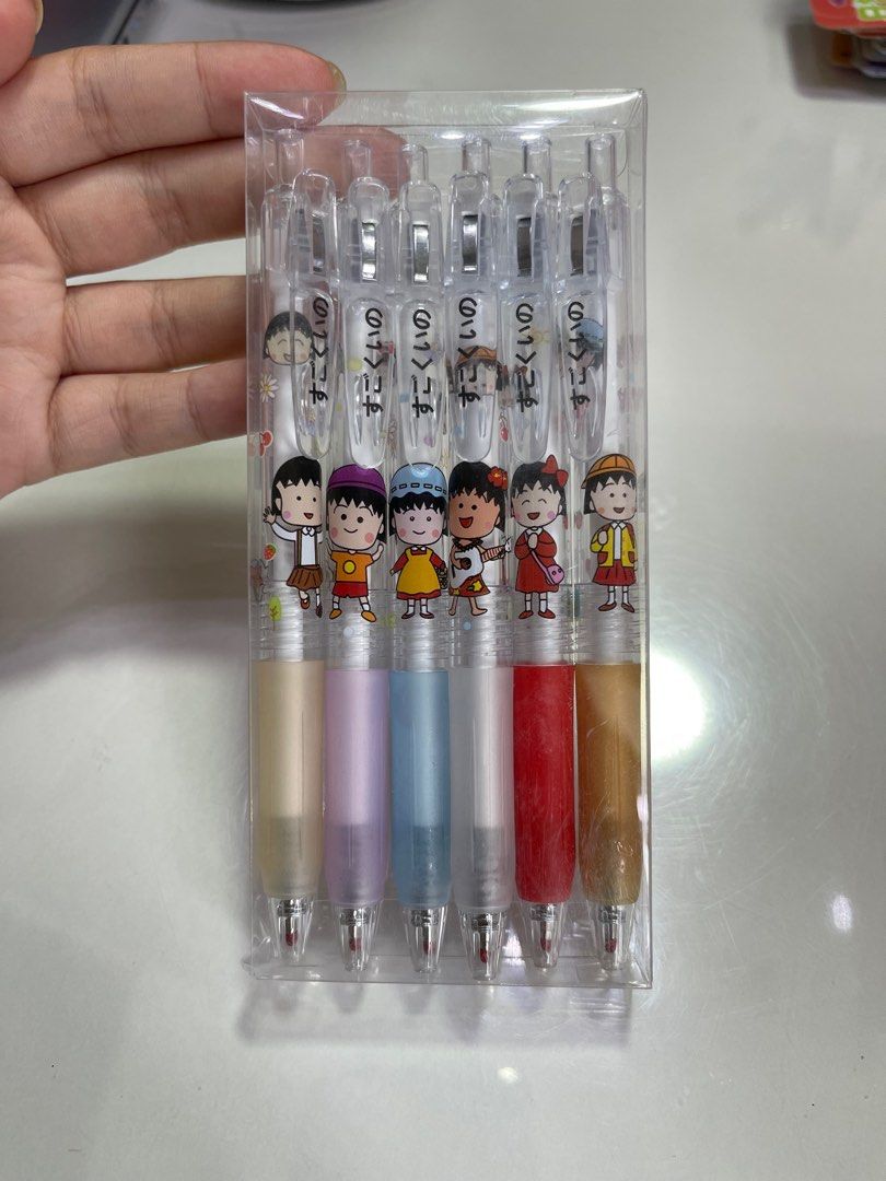 chibi maruko-chan pen set, Hobbies & Toys, Stationery & Craft ...