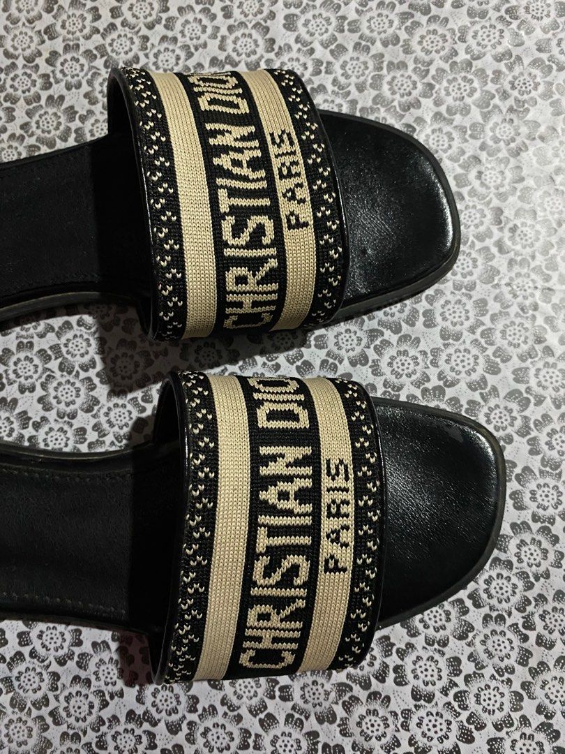 Christian Dior Paris Sandal, Women's Fashion, Footwear, Flats & Sandals ...