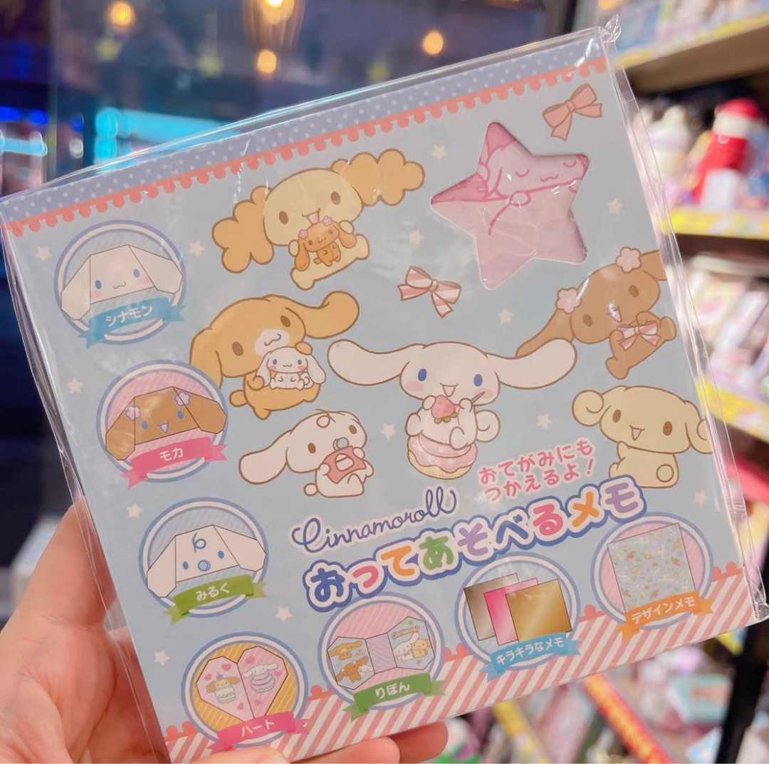 Cinnamoroll origami paper notepad cute, Hobbies & Toys, Stationery ...