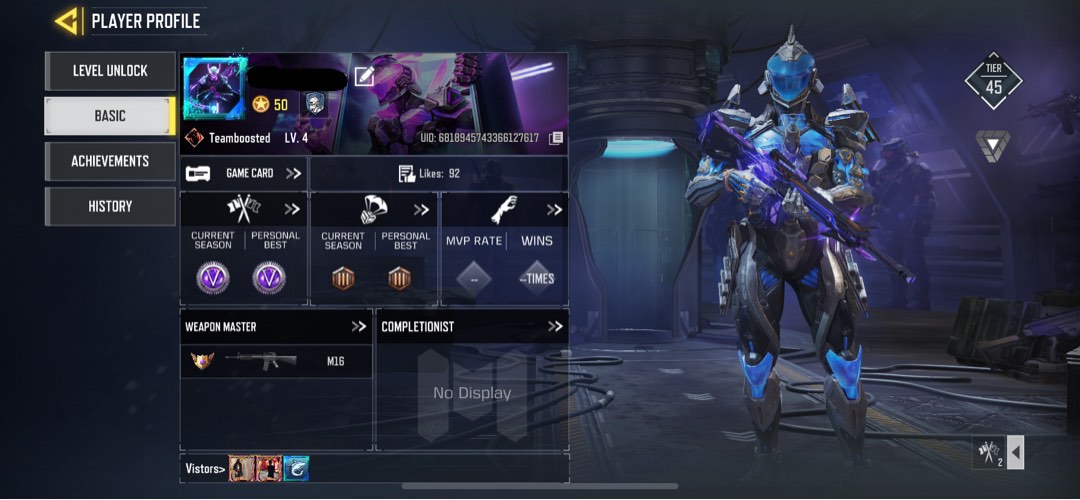 Codm acc mythic spectra, Video Gaming, Gaming Accessories, Game Gift ...