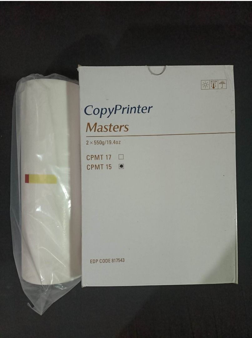 CPMT15 master roll stencil for Ricoh Priport and Gestetner CopyPrinter ...