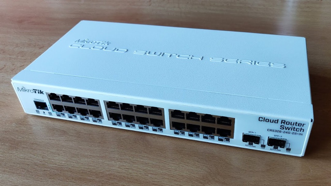 CRS326-24G-2S+IN Mikrotik Layer3 Switch 24xPort with 2xSFP+, 電腦＆科技, 電腦 ...