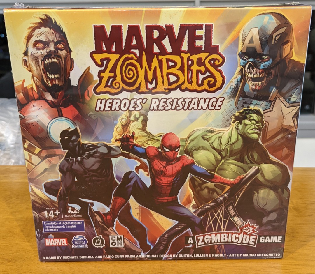 [BNIS] Marvel Zombies Heroes Resistance board game, Hobbies & Toys, Toys & Games on Carousell