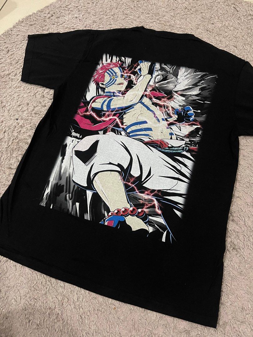 Demon slayer bootleg streetwear fruit of the loom, Men's Fashion, Tops ...
