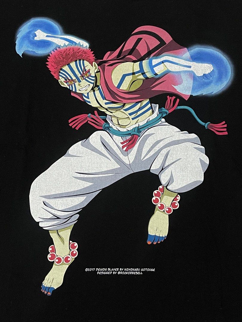 Demon slayer bootleg streetwear fruit of the loom, Men's Fashion, Tops ...