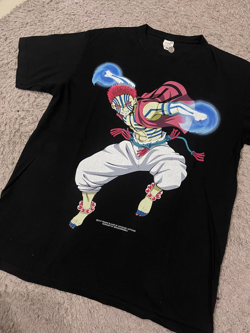 Demon slayer bootleg streetwear fruit of the loom, Men's Fashion, Tops ...