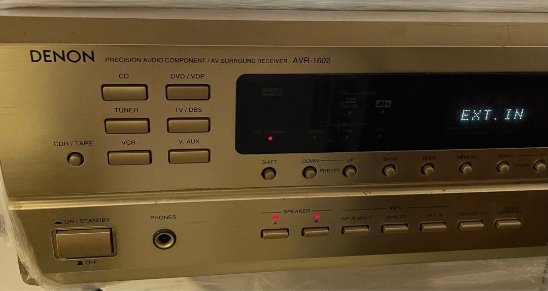 DENON AMP AVR-1602 5.1 surround (made in Japan), Audio, Soundbars ...