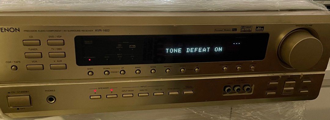 DENON AMP AVR-1602 5.1 surround (made in Japan), Audio, Soundbars ...