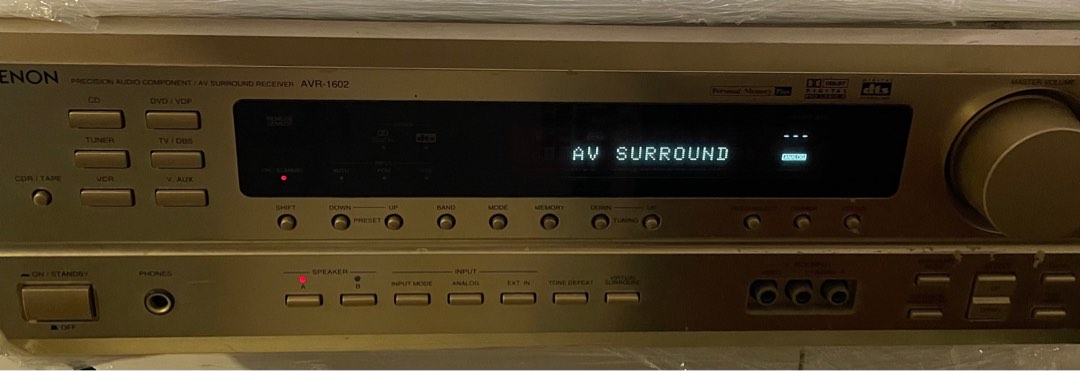 DENON AMP AVR-1602 5.1 surround (made in Japan), Audio, Soundbars ...