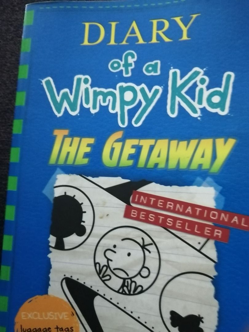 diary of a wimpy kid-the getaway by jeff kinney, Hobbies & Toys, Books ...