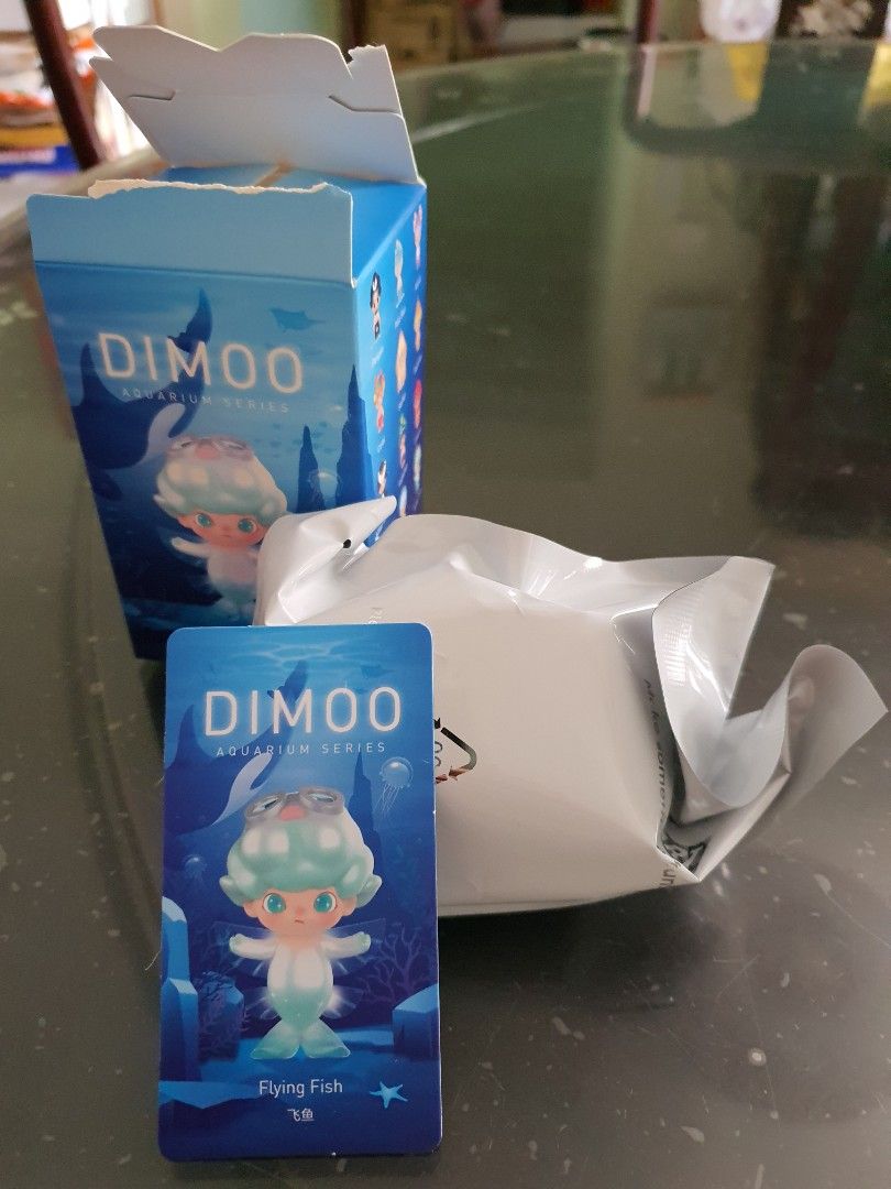 Dimoo Aquarium - Flying Fish Brand New in Foil, Hobbies & Toys, Toys ...