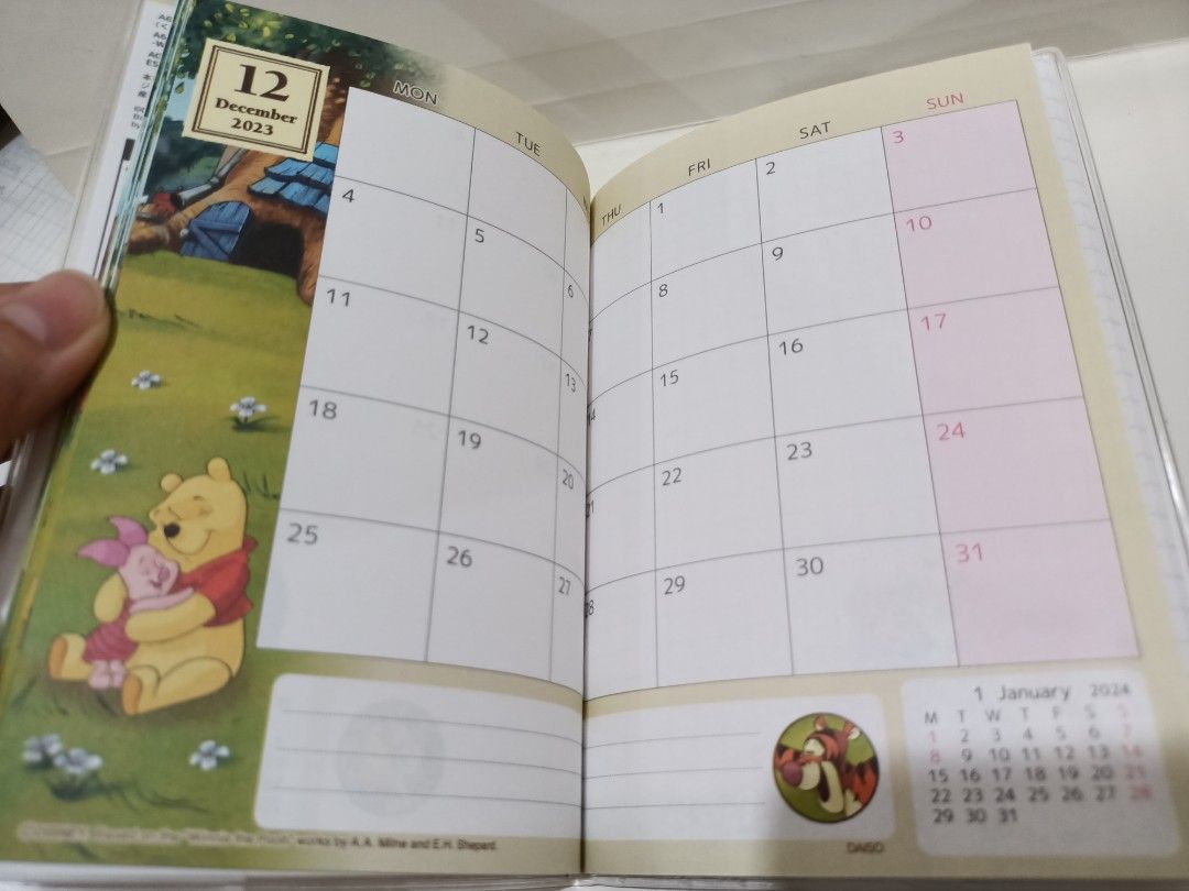 Disney License 2023 Diary Schedule Book Disney Princess Pooh Alice ...