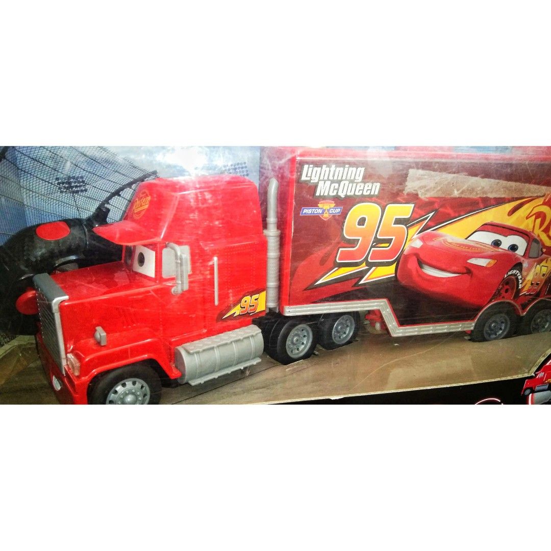 Disney Pixar RC Turbo Truck, Hobbies & Toys, Toys & Games on Carousell