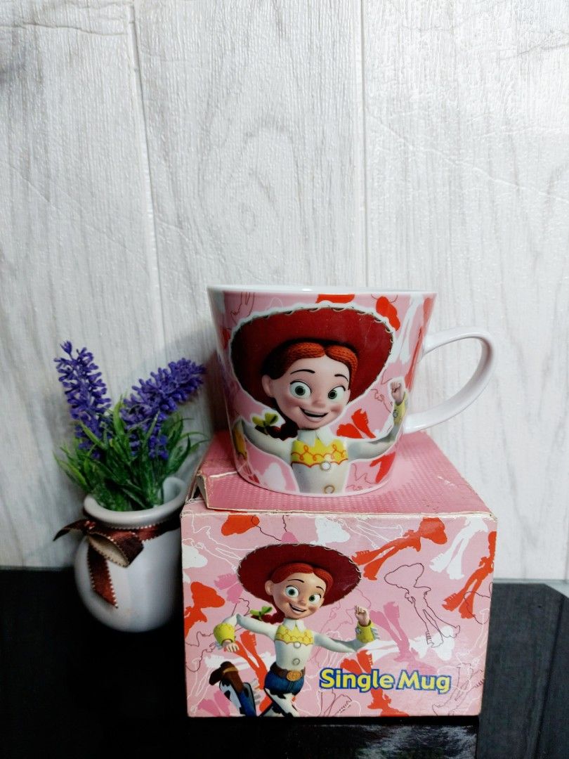 Disney Pixar Toy Story Jessie Collectible Mug, Furniture & Home Living ...