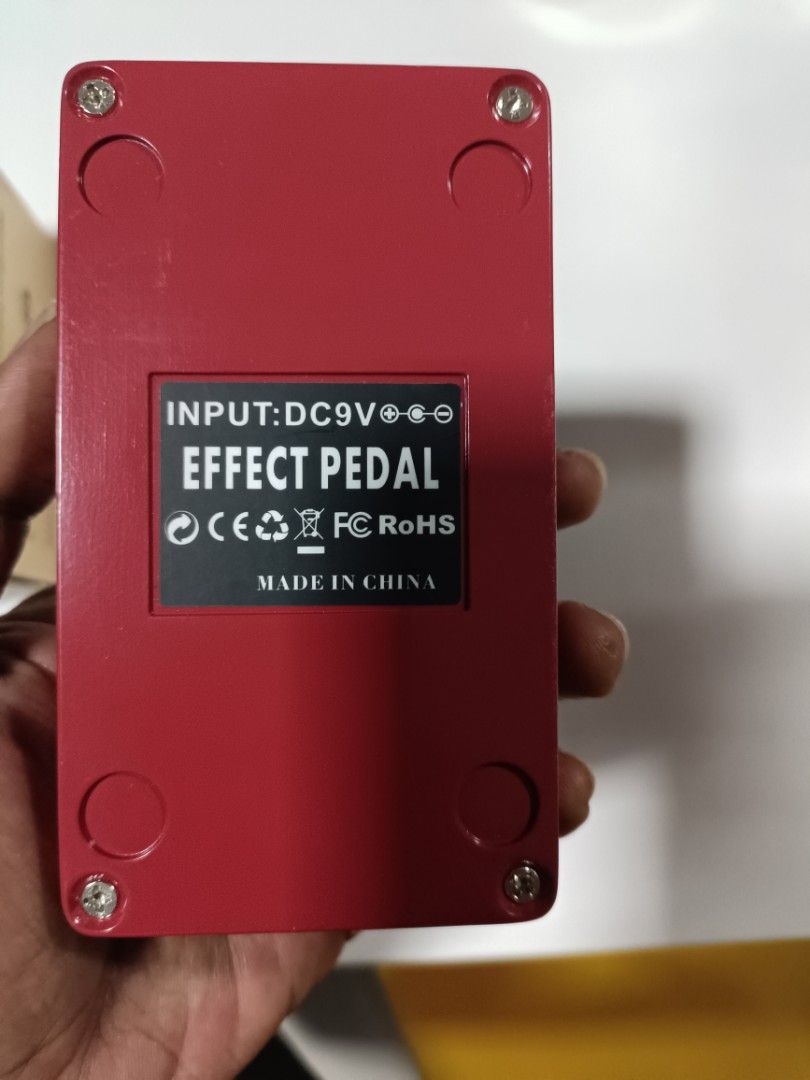 Distortion pedal red devil ( heavy metal ), Audio, Soundbars, Speakers ...